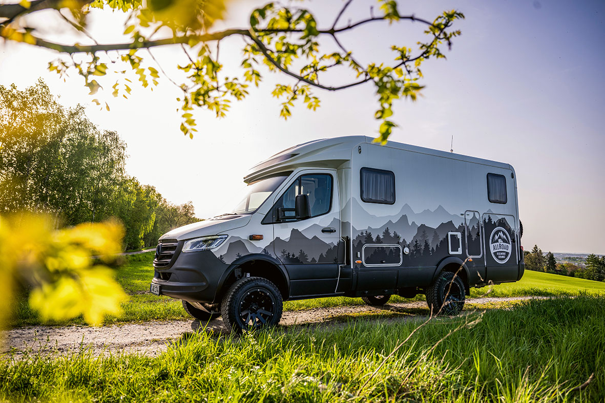 Allradwohnmobil kaufen | Neuer Mercedes Sprinter 4x4!